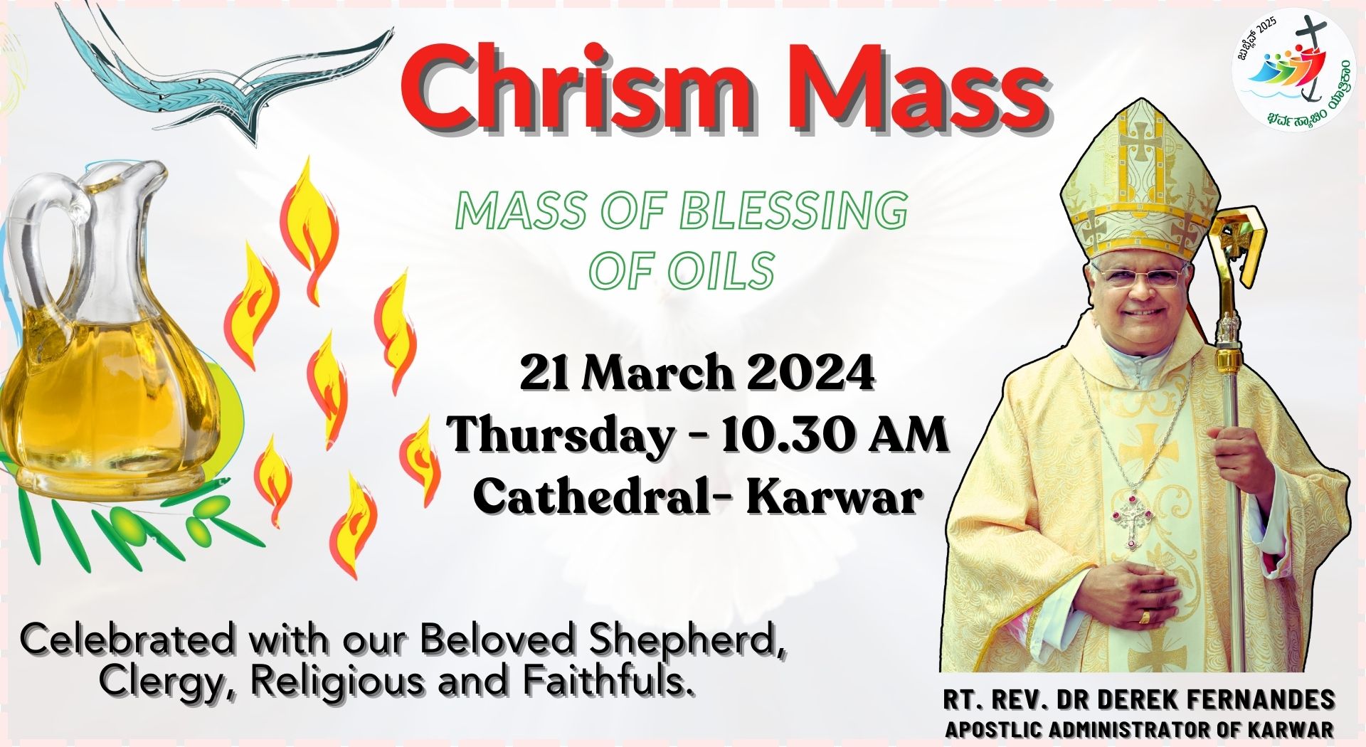 CHRISM MASS 2024 - Diocese Of Karwar